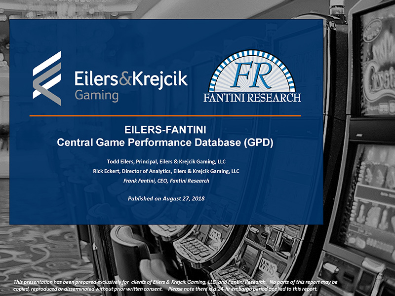 EILERS-FANTINI Game Performance Report - Jul '18 - Eilers & Krejcik Gaming