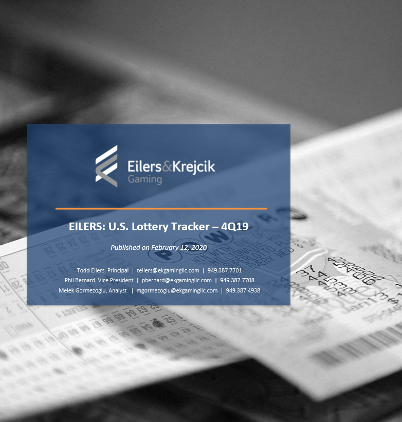 EILERS: U.S. Lottery Tracker - 4Q19 - Eilers & Krejcik Gaming