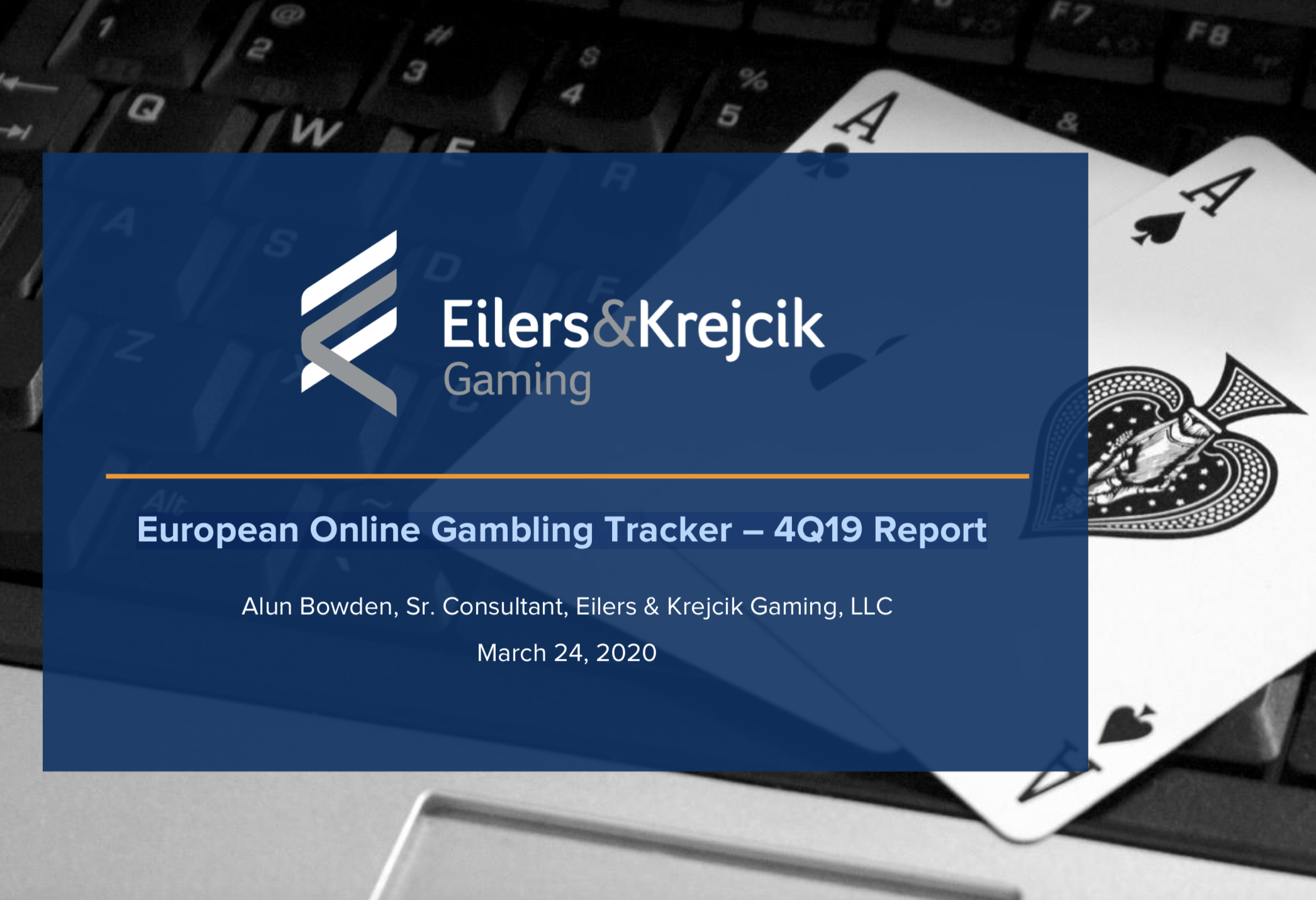 European Online Gambling Tracker – 4Q19 Report - Eilers & Krejcik Gaming
