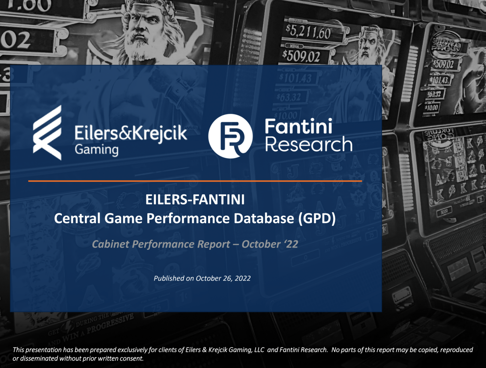 EILERS-FANTINI Cabinet Performance Report - October '22 - Eilers ...