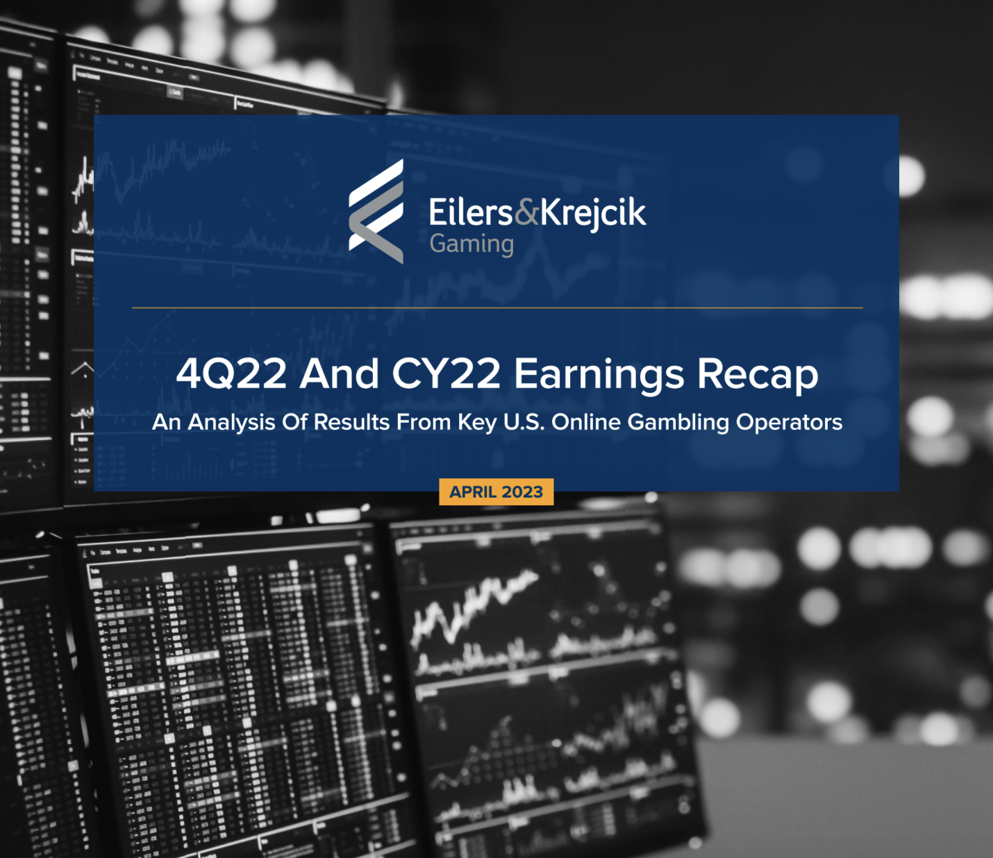 EILERS: Gaming Supplier KPI's - 4Q22 - Eilers & Krejcik Gaming