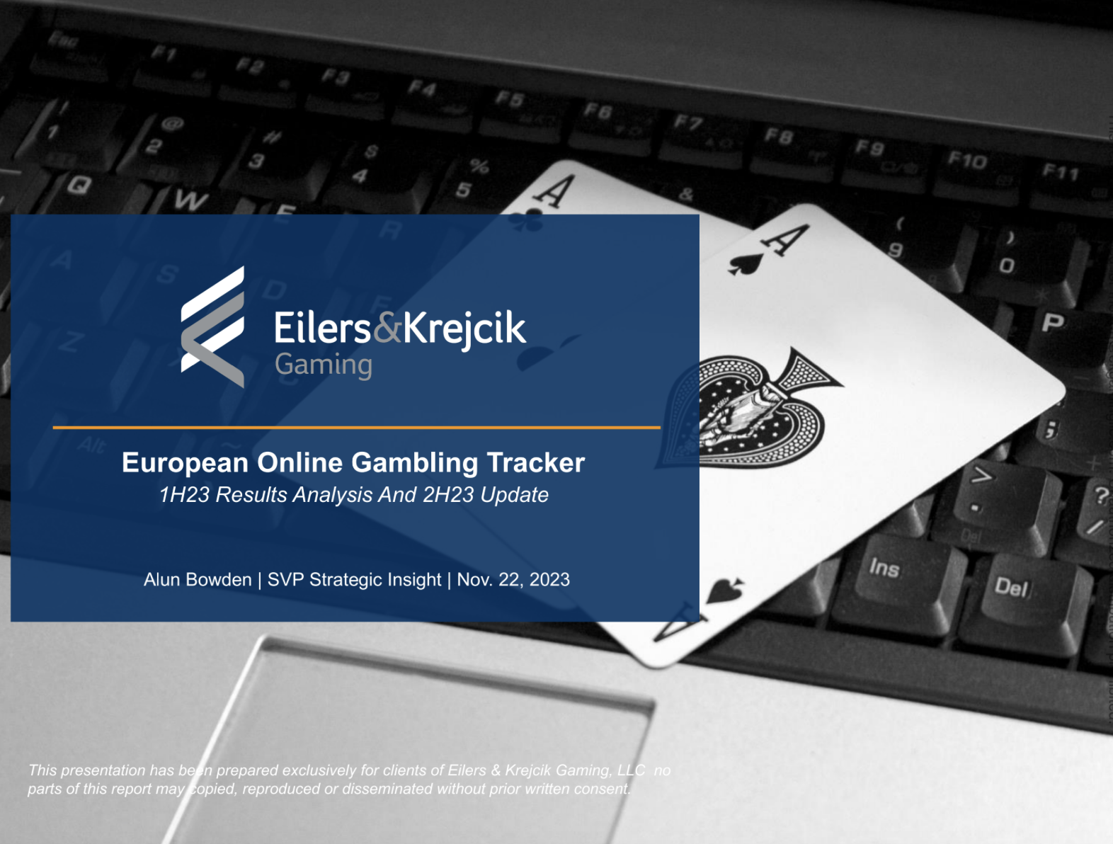 European Online Gambling Tracker – 1H23 Results Analysis And 2H23 ...