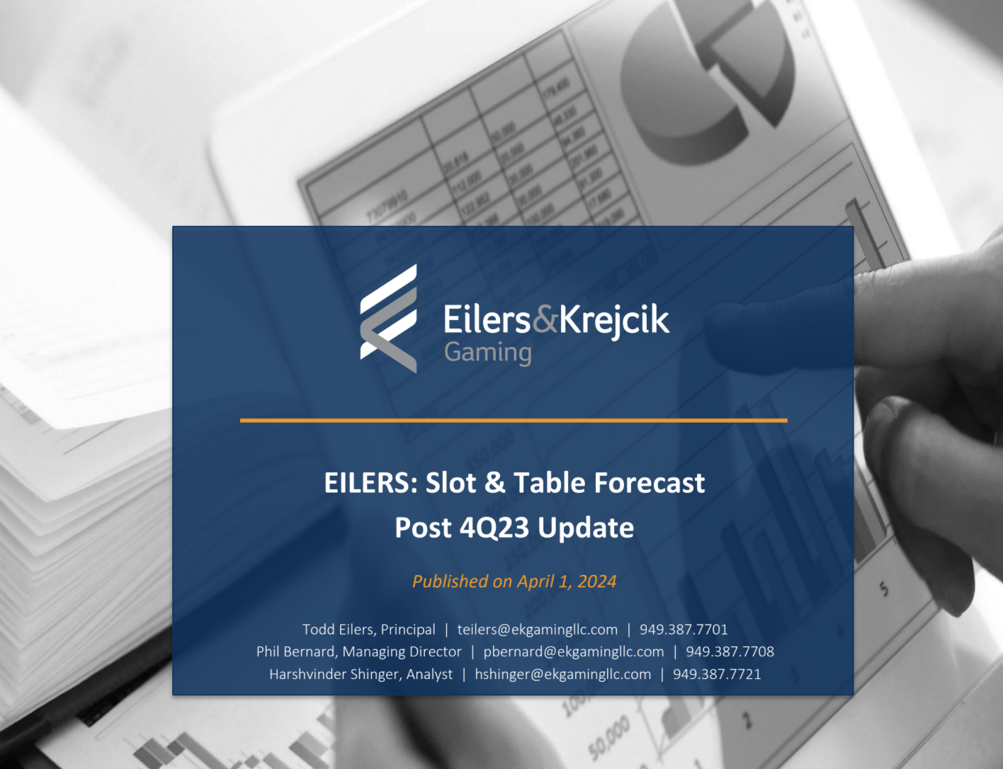 EILERS: Slot & Table Demand 4Q23 - Eilers & Krejcik Gaming