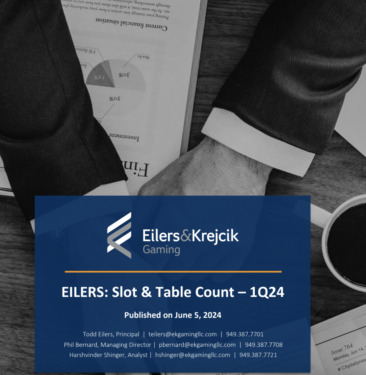 EILERS: Slot & Table Count - 1Q24 - Eilers & Krejcik Gaming